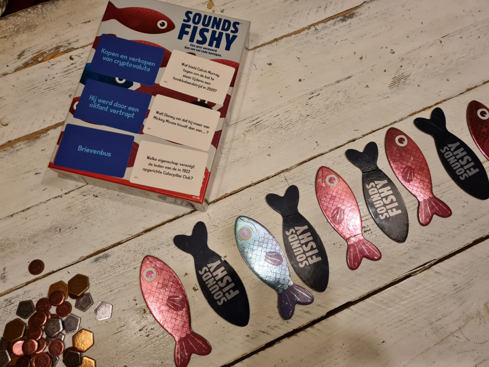 Beoordeling bordspel Sounds Fishy