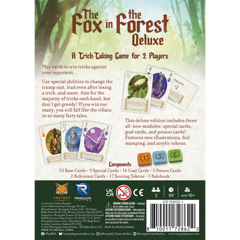 The Fox in the Forest Deluxe - Koop je bij Spellenhuis.nl